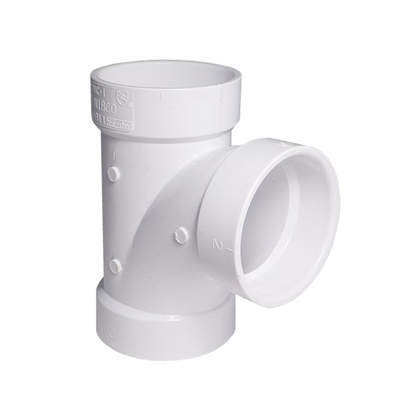 NIBCO 05767 / PVCDWV 4X4X1-1/2-SAN-T 4811R 4" X 4" X 1-1/2" SCH 40 PVC ...