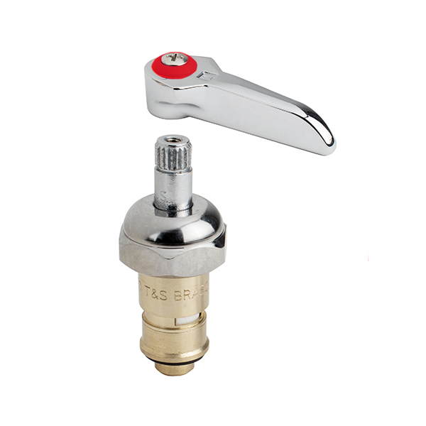 T&S BRASS 012444-25 HOT CERAMIC STEM W/ BONNET & HANDLE – Equiparts