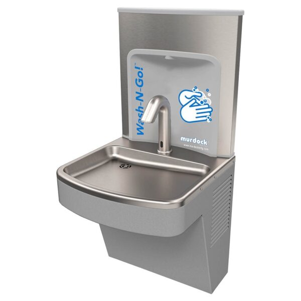 MURDOCK A171100W BARRIER FREE WALL MT HAND WASHING STATION-GRAY FINISH ...