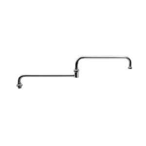 T & S BRASS 069X COMM DOUBLE JOINTED SPOUT 24" – Equiparts