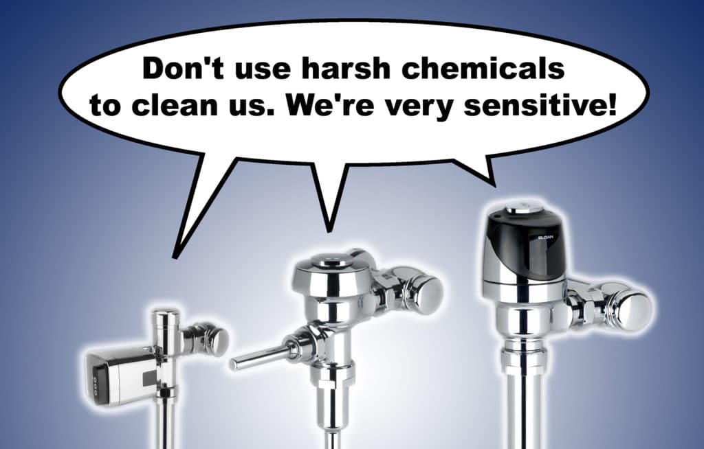 How to Clean Chrome Plated Flush Valves and Faucets – Equiparts