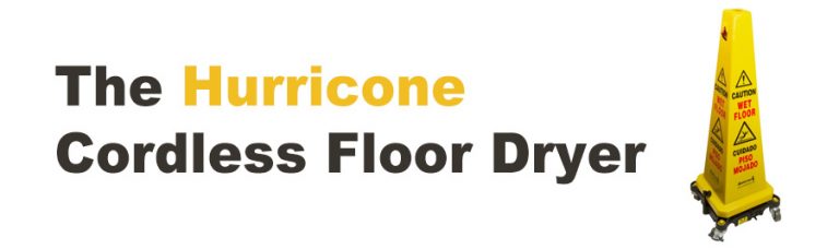 The Hurricone Cordless Floor Dryer – Equiparts