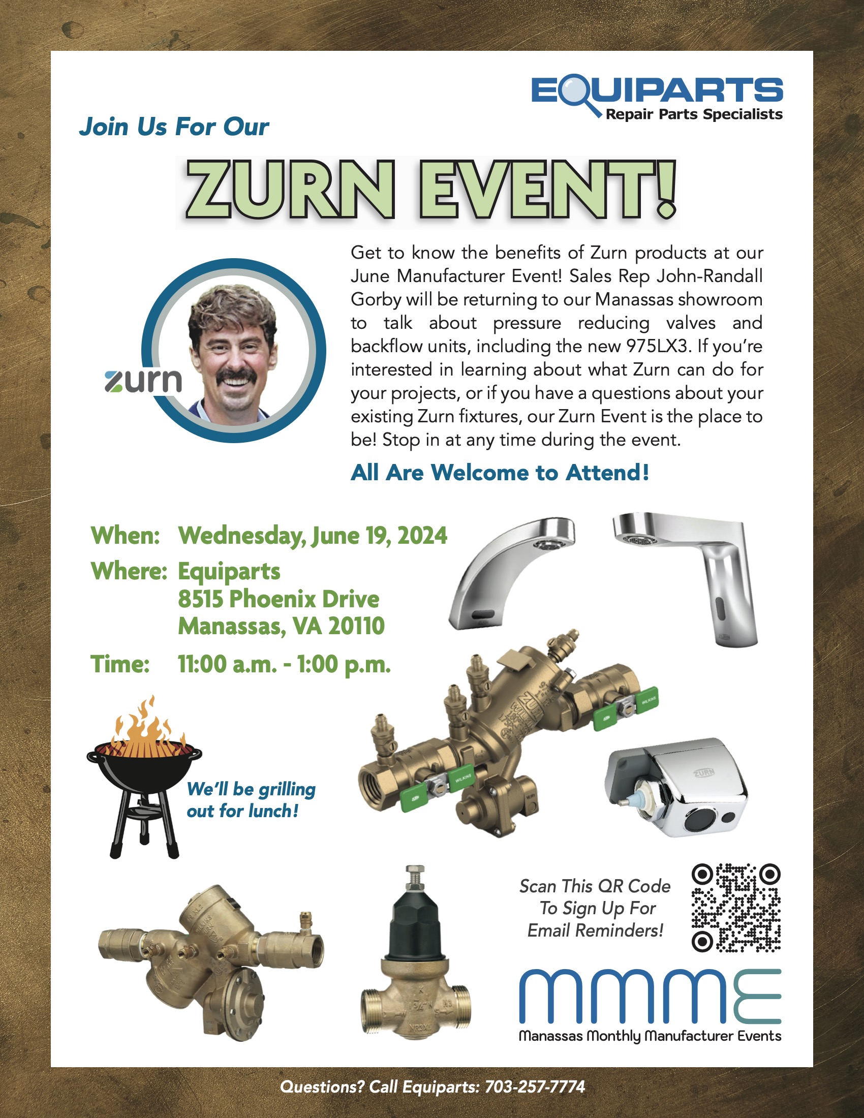 Zurn Engineered Water Solutions at Equiparts Manassas – Equiparts